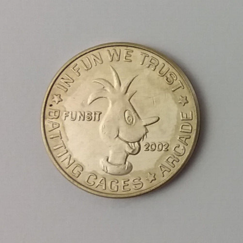 Putt Putt Fun House 2002 Webster, TX Arcade Game Token 22mm | eBay