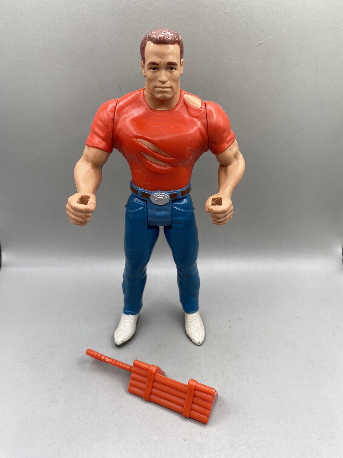 Vintage 1993 Mattel Last Action Hero Jack Slater Action Figure ...