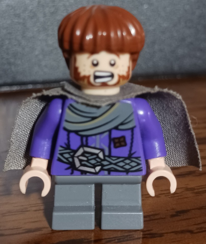 LEGO Ori the Dwarf Minifigure w/ Cape lor045 The Hobbit Lord of the ...