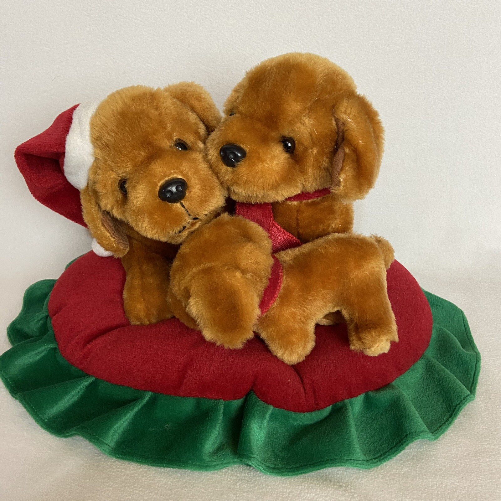 Prima Creations Christmas Bed Pillow Golden Retriever Dogs Stuffed ...