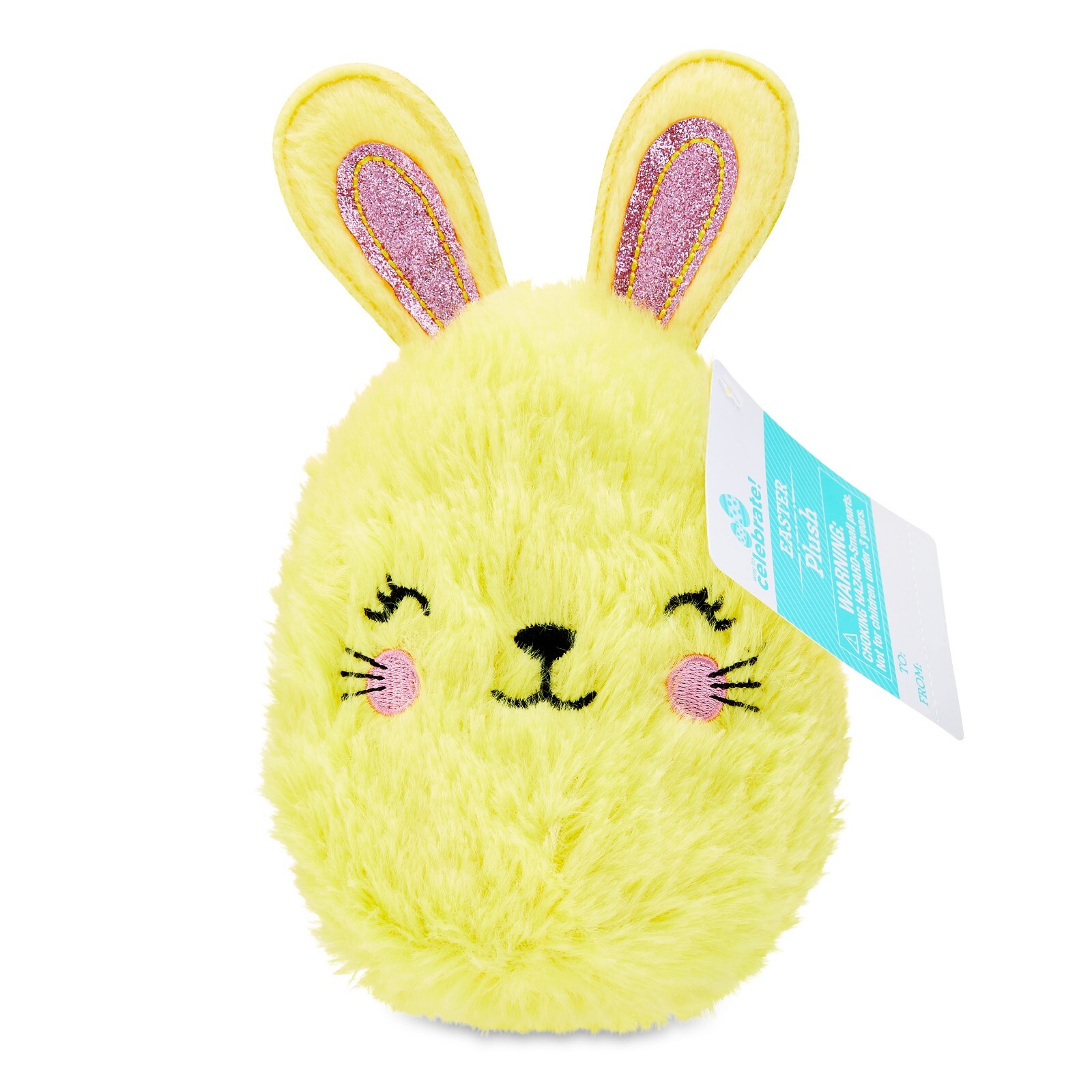 Small Yellow Bunny Plush Toy, 7 inch by Way To Celebrate | eBay