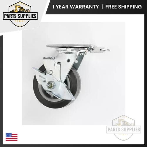 57740GT 57740 OEM Swivel Lock Plate Caster Assembly 5" X 2" fits Genie ...