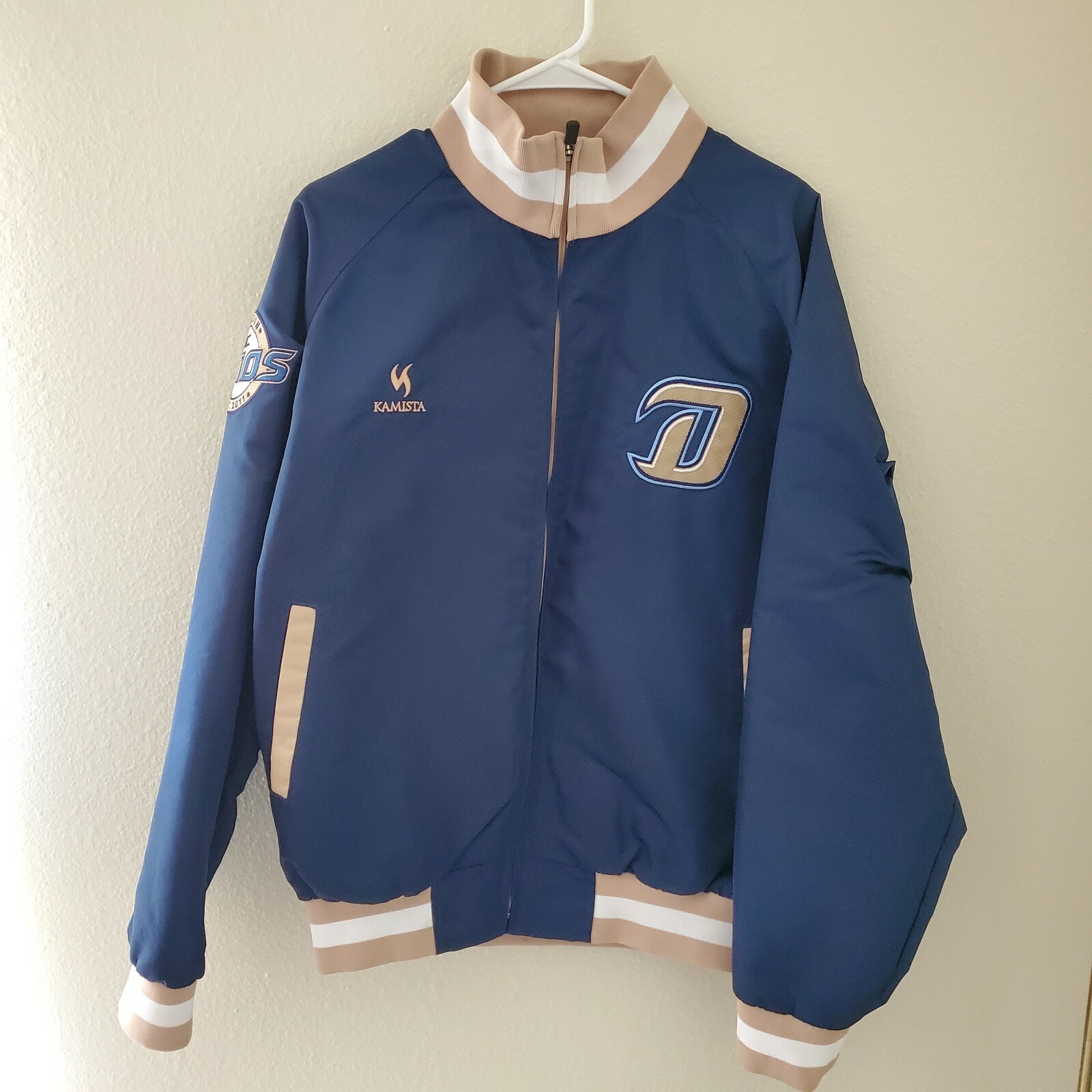 Authentic 2018 CHANGWON NC DINOS KBO Korean Baseball KAMISTA JACKET 100 ...