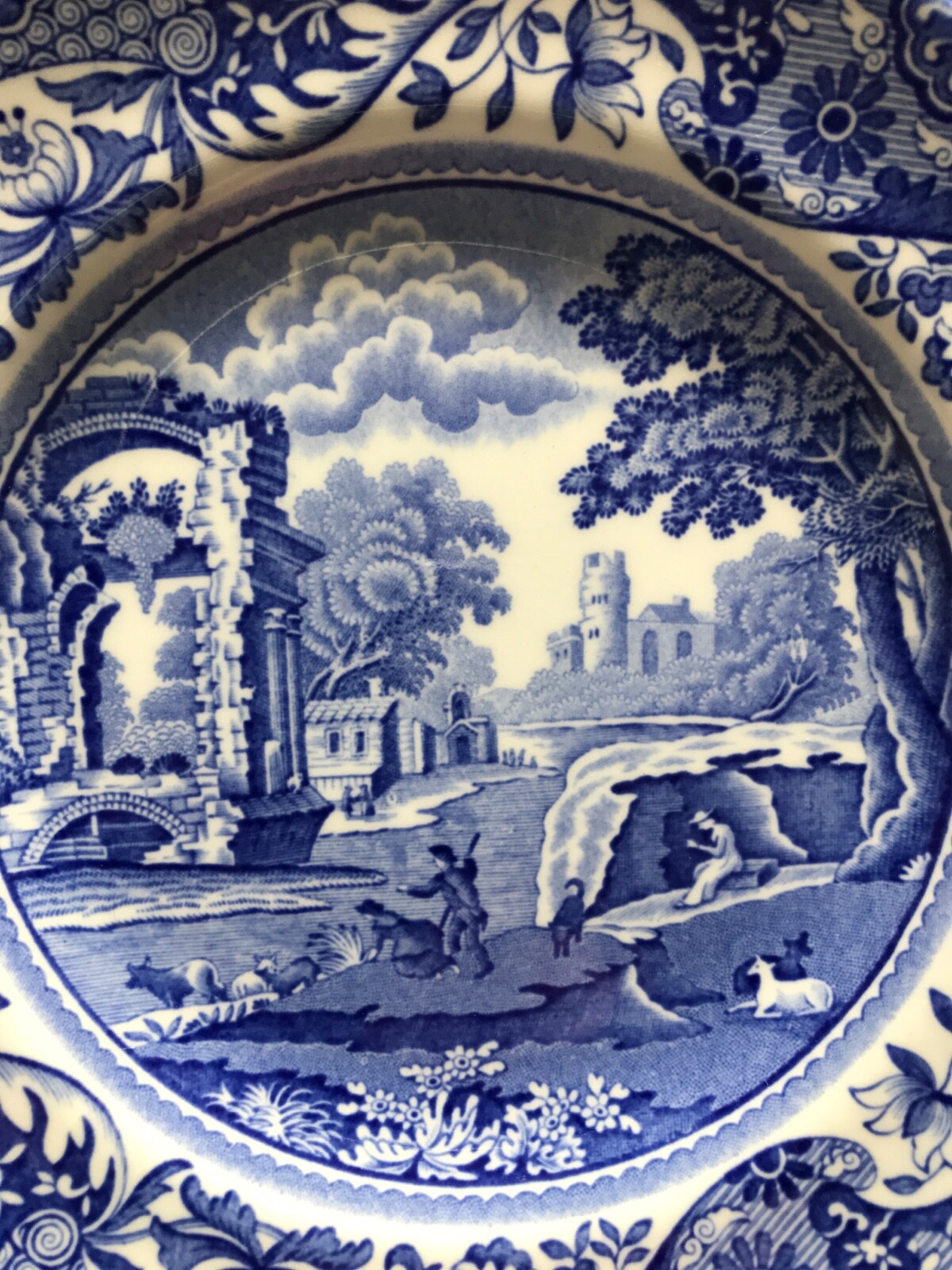 Spode England Italian Spode design C.1816 N tea plate, excellent ...