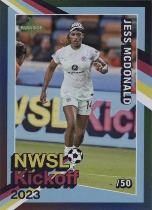 2023 Parkside NWSL Vol. 1 - Kickoff Set Jessica McDonald #5 Shimmer ...