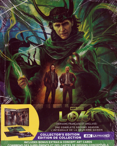 MARVEL STUDIOS LOKI COMPLETE SECOND SEASON 4K ULTRA HD SET with ...