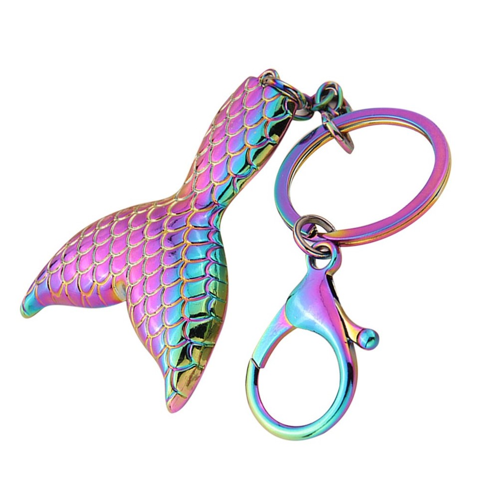 Mermaid Party Supplies Key Holder Keychain Cute Aesthetic Charms | eBay ...