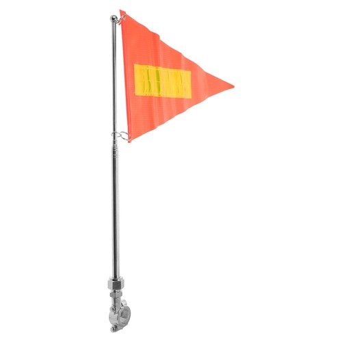 Go Kart Flags with Pole Golf Cart Telescopic Safety Bike Bicycle | eBay