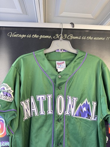 RARE Dante Bichette #10 National Team 1998 MLB All-Star Game MLB ...