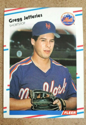 1988 FLEER GREGG JEFFERIES ROOKIE # 137 NEW YORK METS | eBay