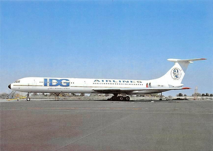 Airline IDG Airlines IL-62M OK-JBI c/n 2932748 | eBay