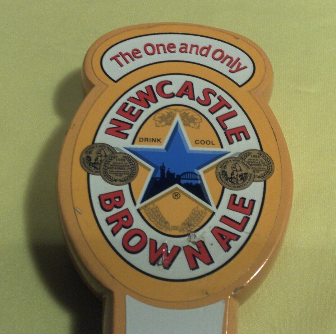 Newcastle Brown Ale Beer Tap Handle | eBay