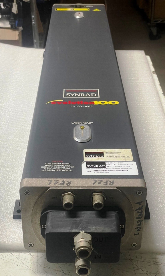 SYNRAD Evolution 100 57-1 CO2 laser E100S 400 Watts | eBay