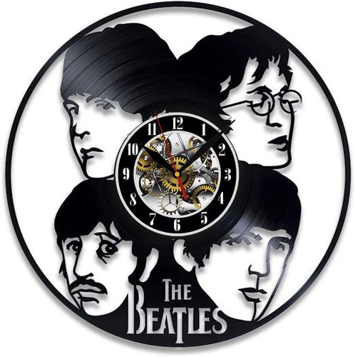 The Beatles Vinyl Wall Clock - Retro Decor - Unique Home Accent ...