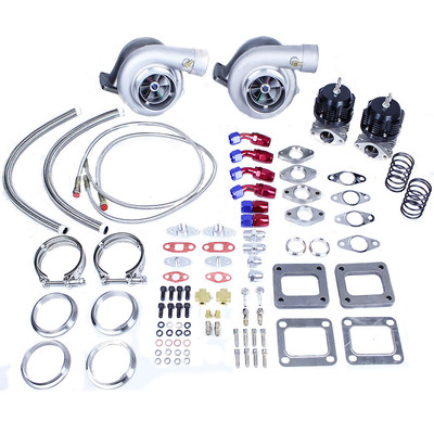 FOR CORVETTE LS1 LS2 LS6 LS7 LSX LS9 T4 CUSTOM TWIN TURBO KIT 1200HP ...