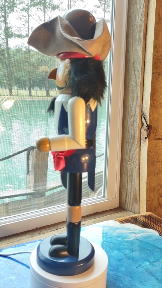 2012 Nutcracker Hanse Pirate Sword & Hat 14" Tall SEE VIDEO | eBay