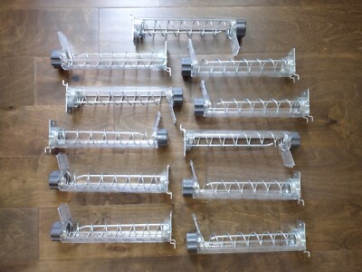 11 Used FFR Merchandising Spiral Anti-Sweep Hooks 9" Missing Lockdown ...