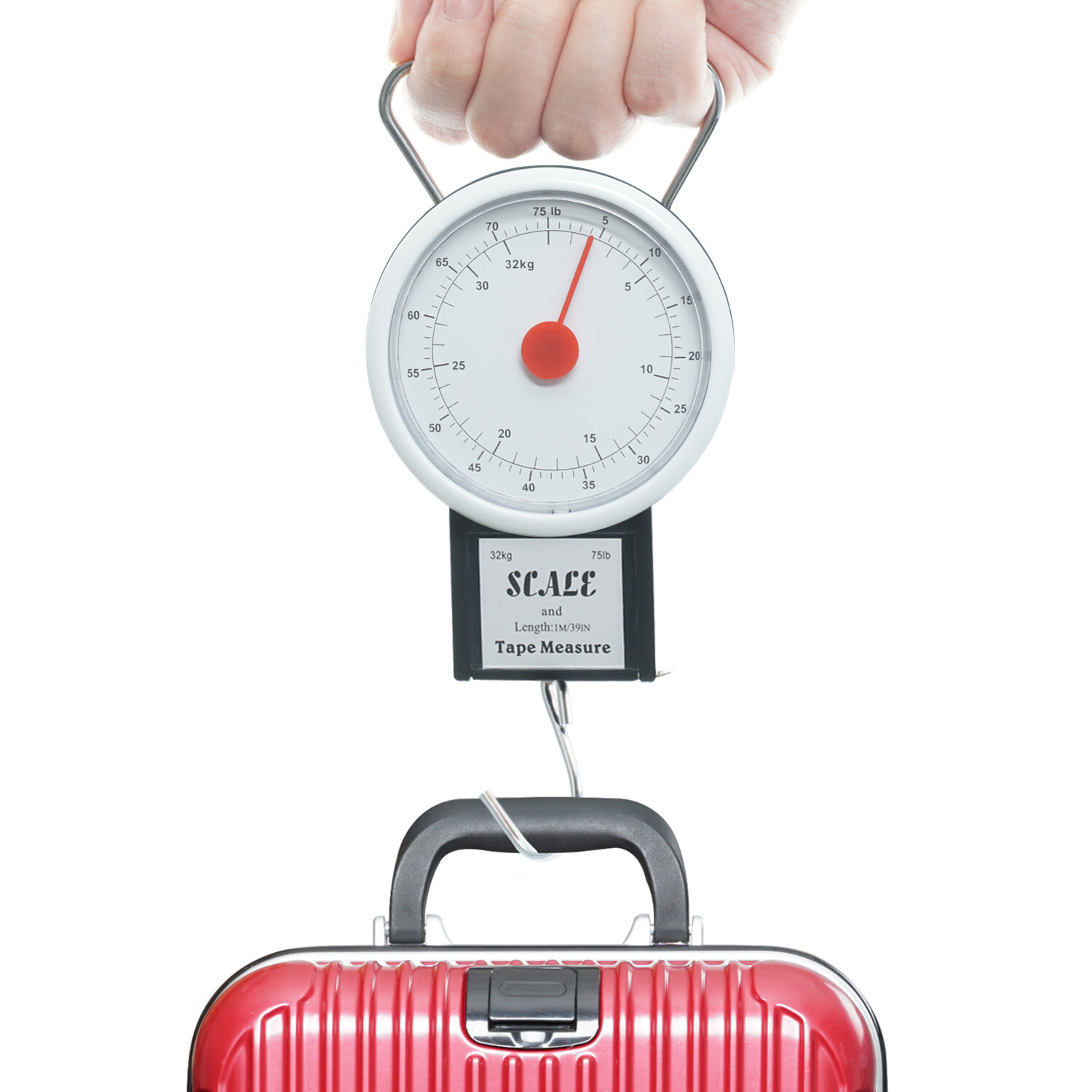 Mechanical Luggage Fishing Scale Travel Manual Baggage Weighing Tool ...