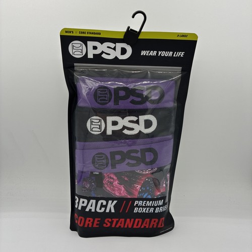 PSD Core Standard Premium Boxer Briefs 3 Pack Size X Large - New- Money Flys | eBay