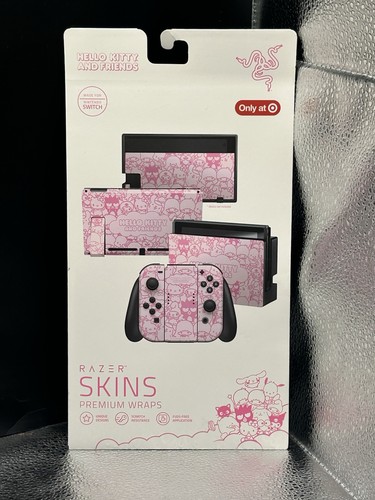 Razer Skins - Nintendo Switch OLED - Hello Kitty, Pink: Video Game ...