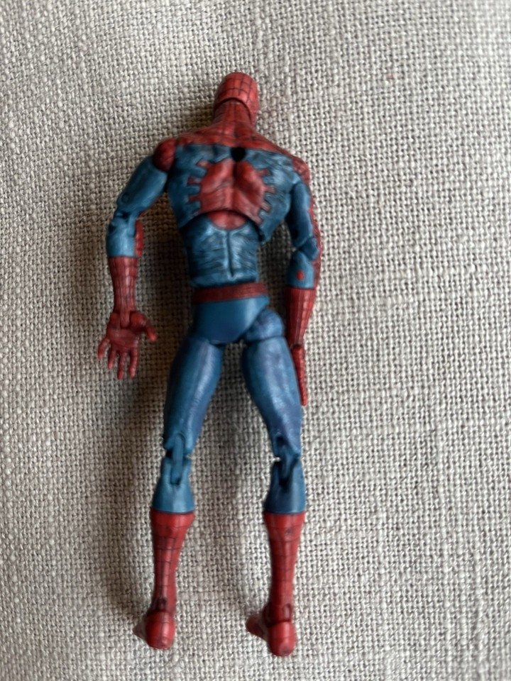 Red And Blue Spider-Man Fully Poseable Action Figure 4” Marvel Toy Biz ...
