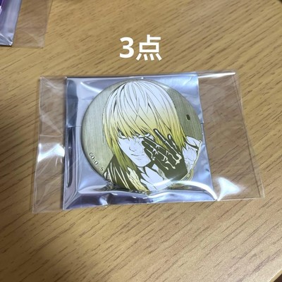 DEATH NOTE Trading Can Badges Melos Set of 3 MIB Limited Edition | eBay