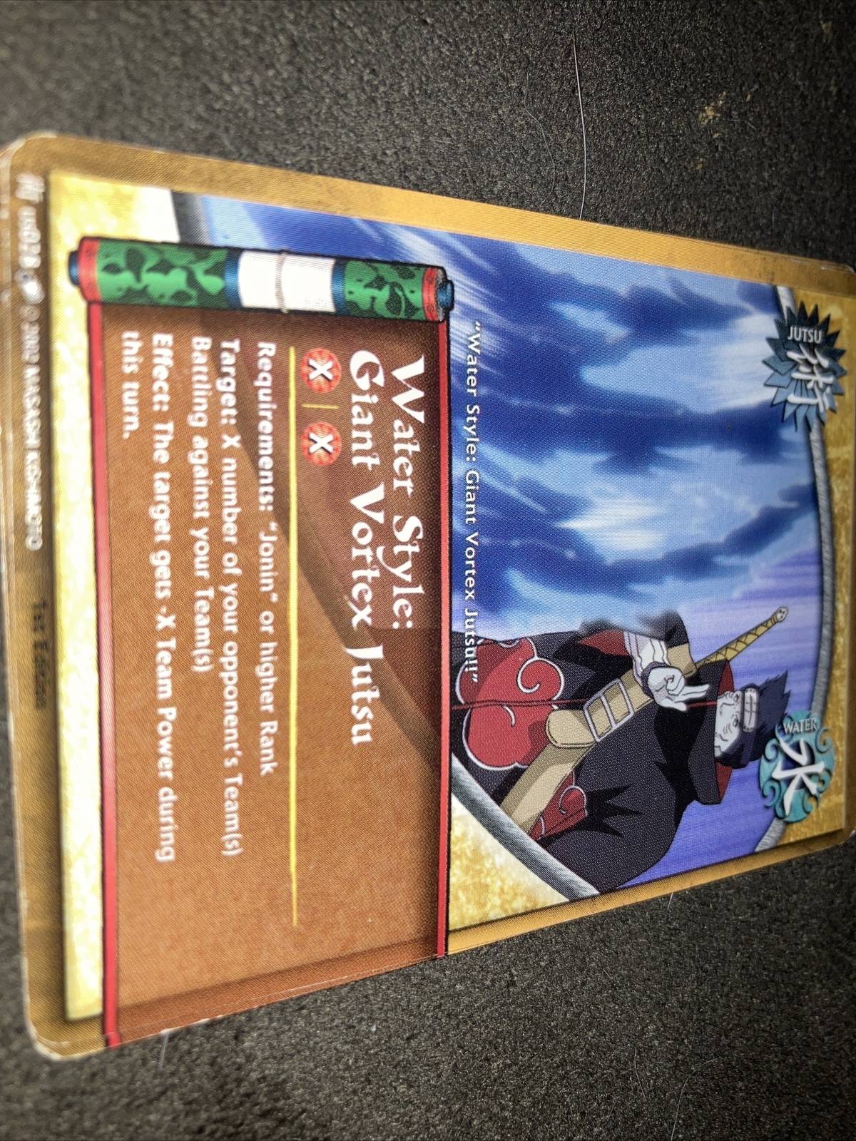Uncommon - Water Style: Giant Vortex Jutsu (us028) | eBay