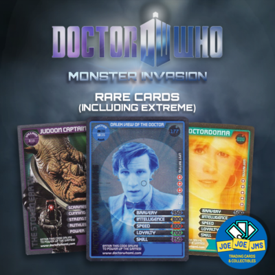 BBC Dr Doctor Who Monster Invasion RARE Cards incl. Extreme - Pick! | eBay