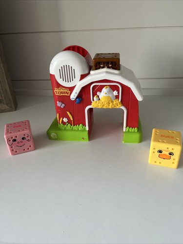 Leap Frog Learning Town Barn Buddies Educational Toy Animal Word Color ...