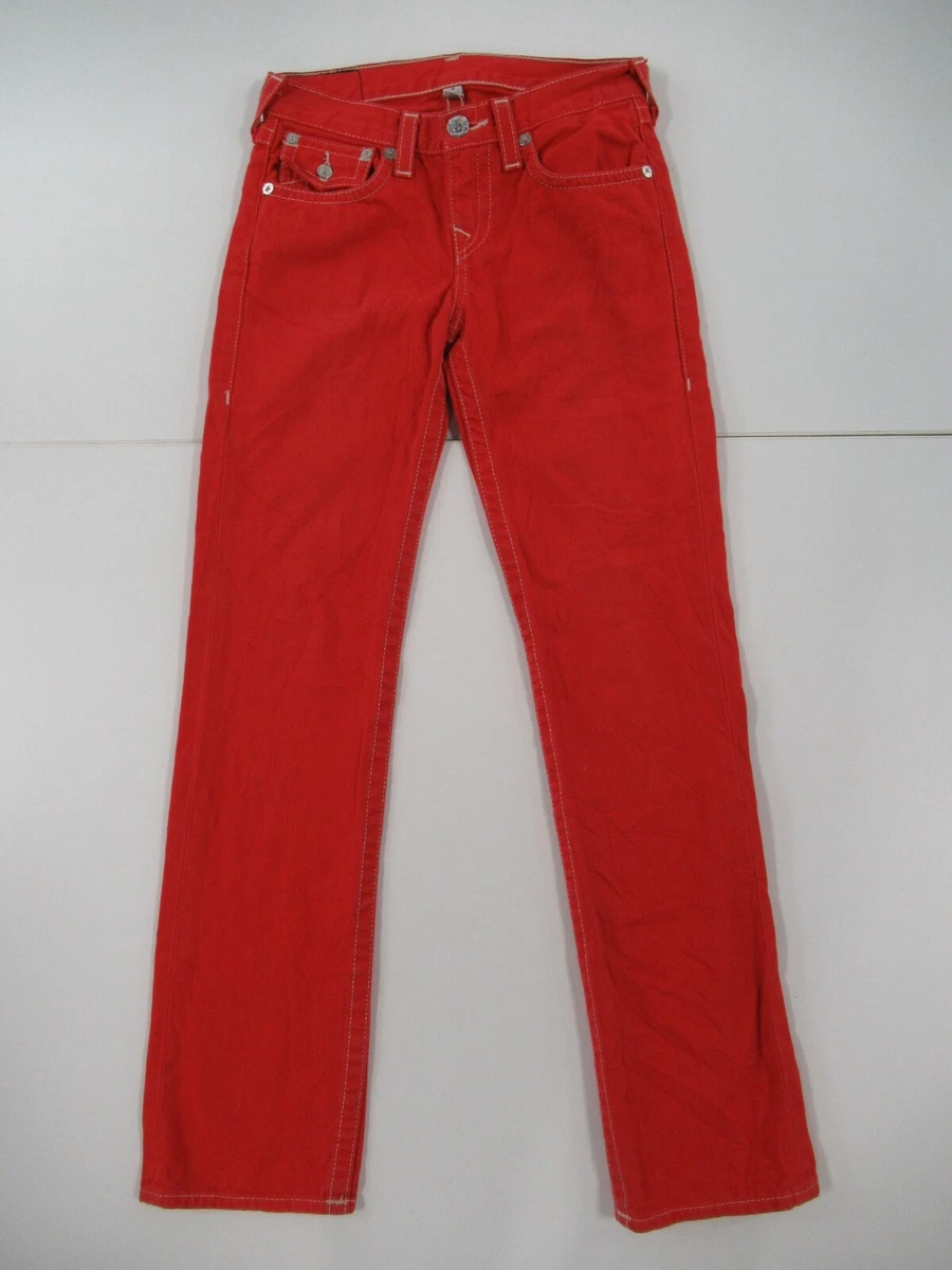 Red True Religion Jeans For Girls