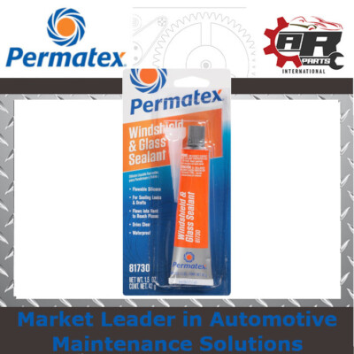 Permatex® Flowable Silicone Windshield Windscreen & Glass Sealant - 42g ...