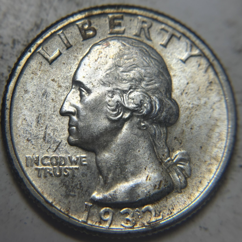 1932 25c Washington Quarter. Attractive AU/UNC Example! | eBay