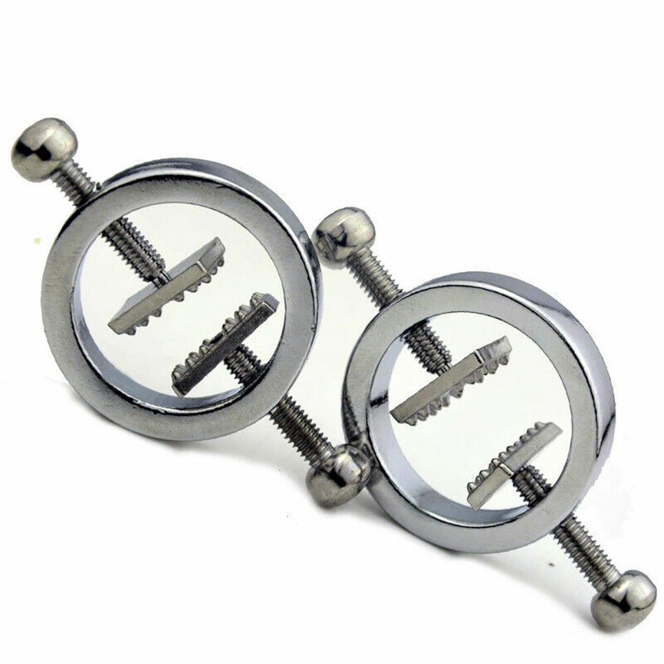 Adjustable 1 Pair Women S Nipple Clamp Clit Clip Torture Sex Toy