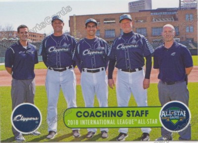 2018 International League All Star Johnny Narron Steve Karsay Bobby ...