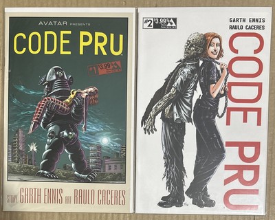 Code Pru #1 & 2 - Full Run - Garth Ennis - Avatar - Movie Poster ...