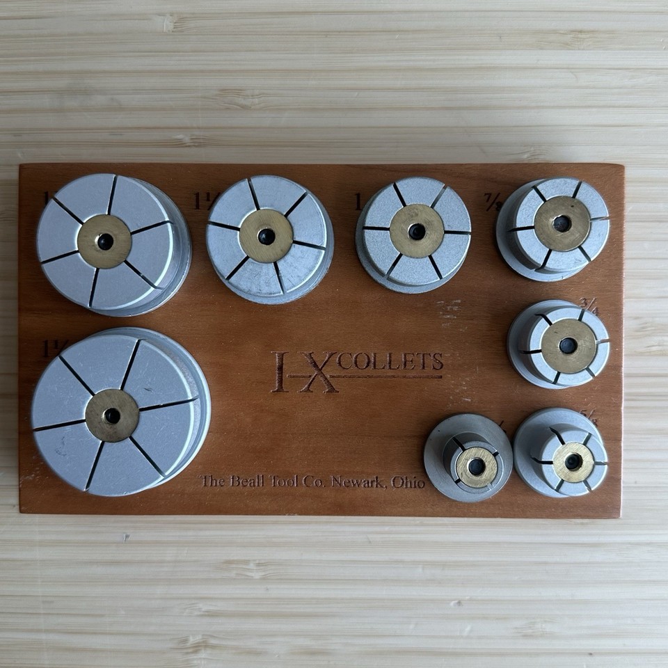 Beall IX (Internal Expanding) Lathe Lathing Collet Set - 44J0780 | eBay