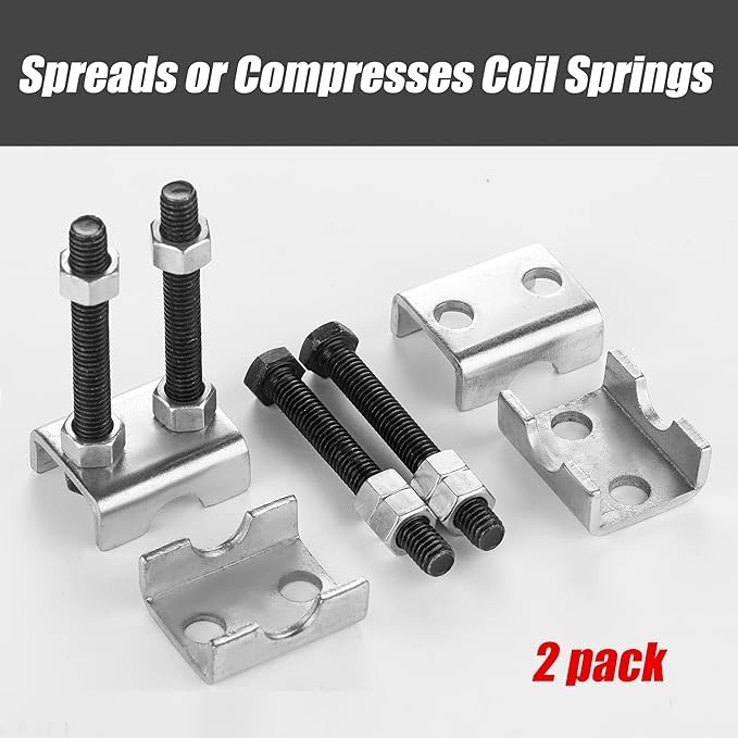 4 Pack Coil Spacers,2-Way Adjustable Lift or Lower Spring Spacer Coil ...