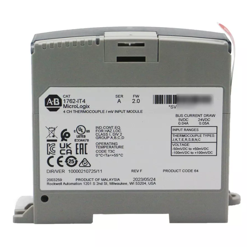 New Genuine AB 1762-IT4 SER A MicroLogix Themocouple/mV Module | eBay