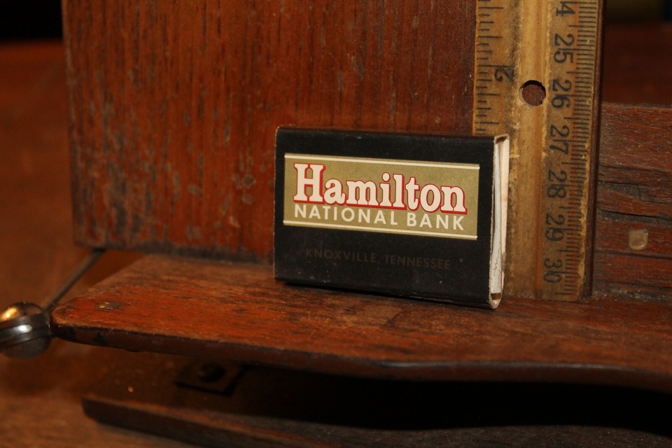 Vintage Matchbox Hamilton National Bank Knoxville Tennessee Gay Street ...