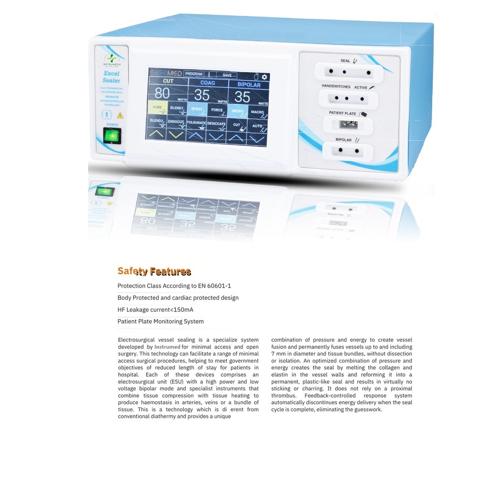 Sealer Cautery Vessel Sealing System Electro Generator Surgical ...