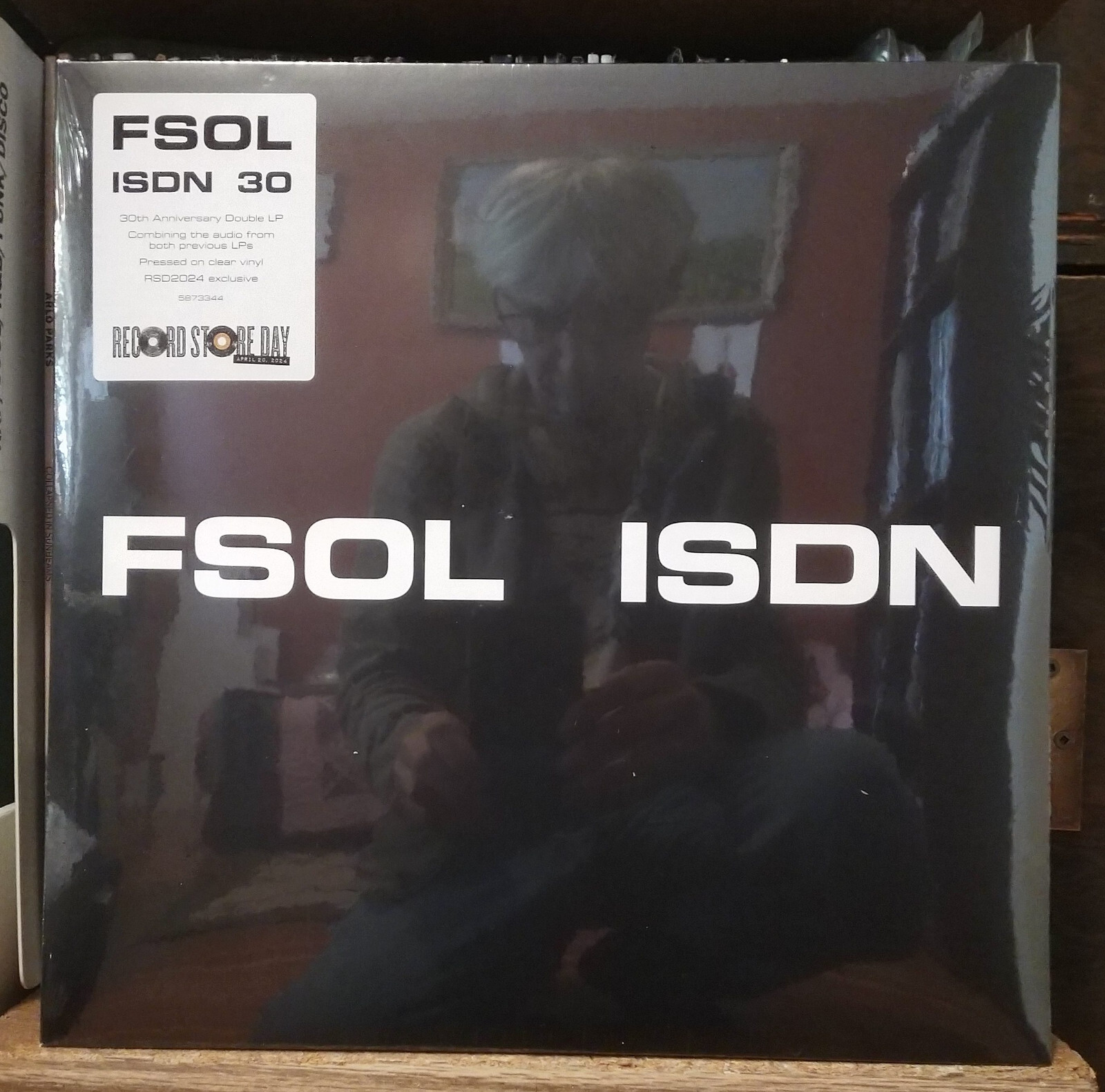 FUTURE SOUND OF LONDON FSOL - ISDN 30TH ANN. 2LP clear vinyl RSD 2024 ...