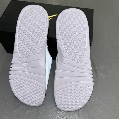 Jordan Hydro V Retro White Fire Red 555501 101 Size 12 | eBay