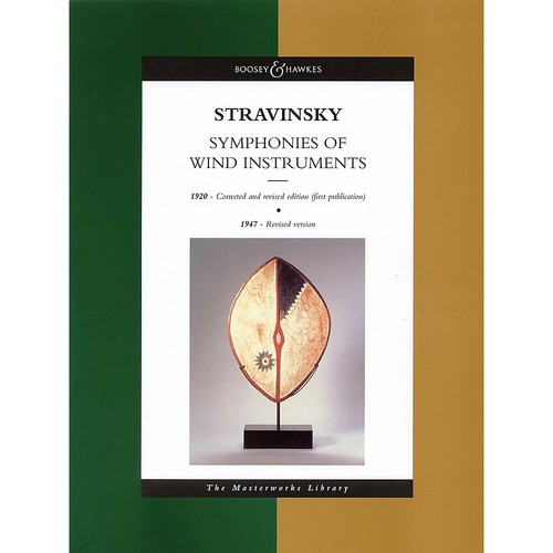 Stravinsky - Symphonies of Wind Instruments Scores/Books Igor ...