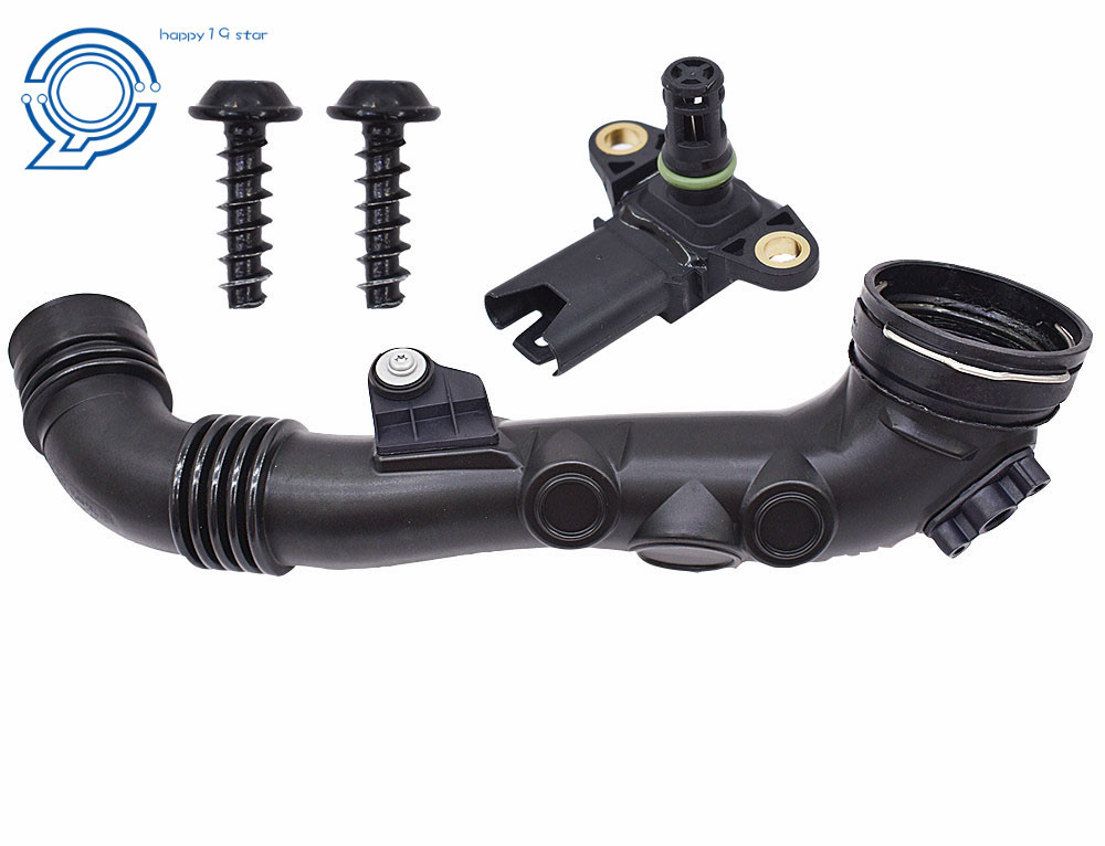 13717599294 Air Induct Duct Pipe Throttle Intercooler Fit For BMW 335i ...