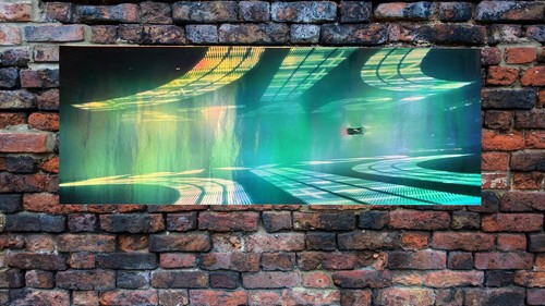 Blade Runner 2049 color changing holographic ATARI scene 24" x 10"h ...