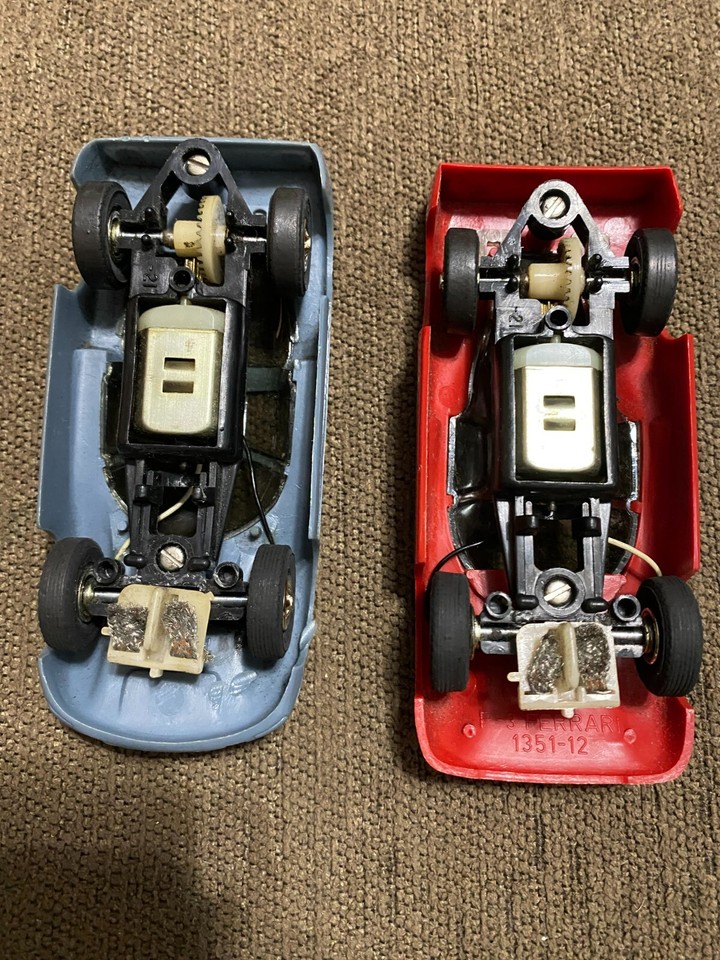 Vintage Eldon Slot Car Curved Track LeMans Special 1/32 Race Set 1968 ...