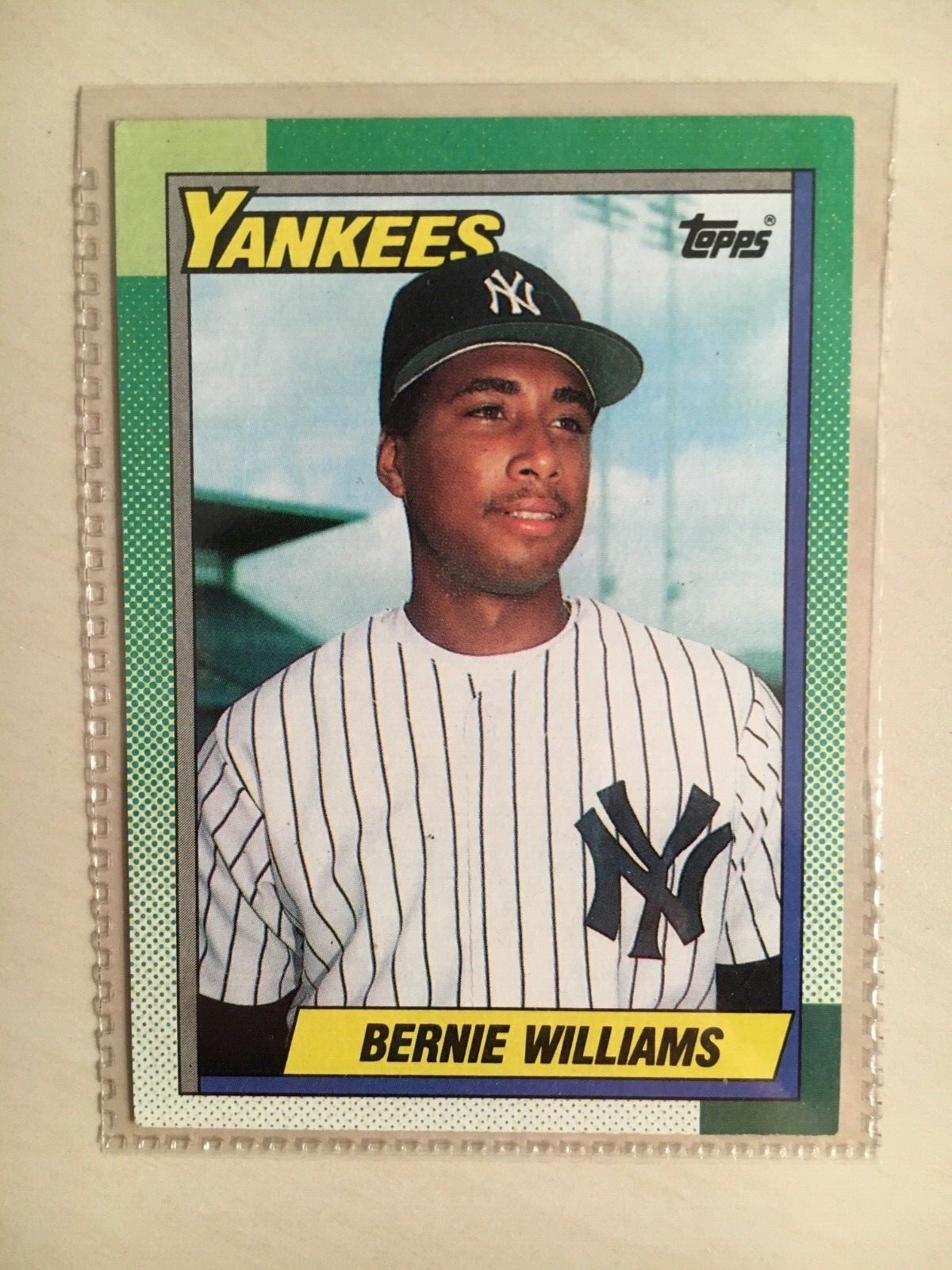 1990 Topps MLB Baseball Bernie Williams #701 ROOKIE Card | eBay