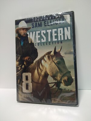 8-Movie Western Collection (DVD, 2 DISC) Sam Elliott 96009444648| eBay