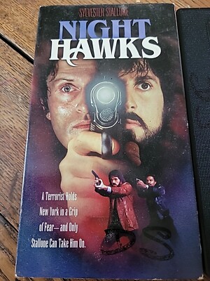 Night Hawks VHS 1991 MCA Action Sylvester Stallone Rutger Hauer ...