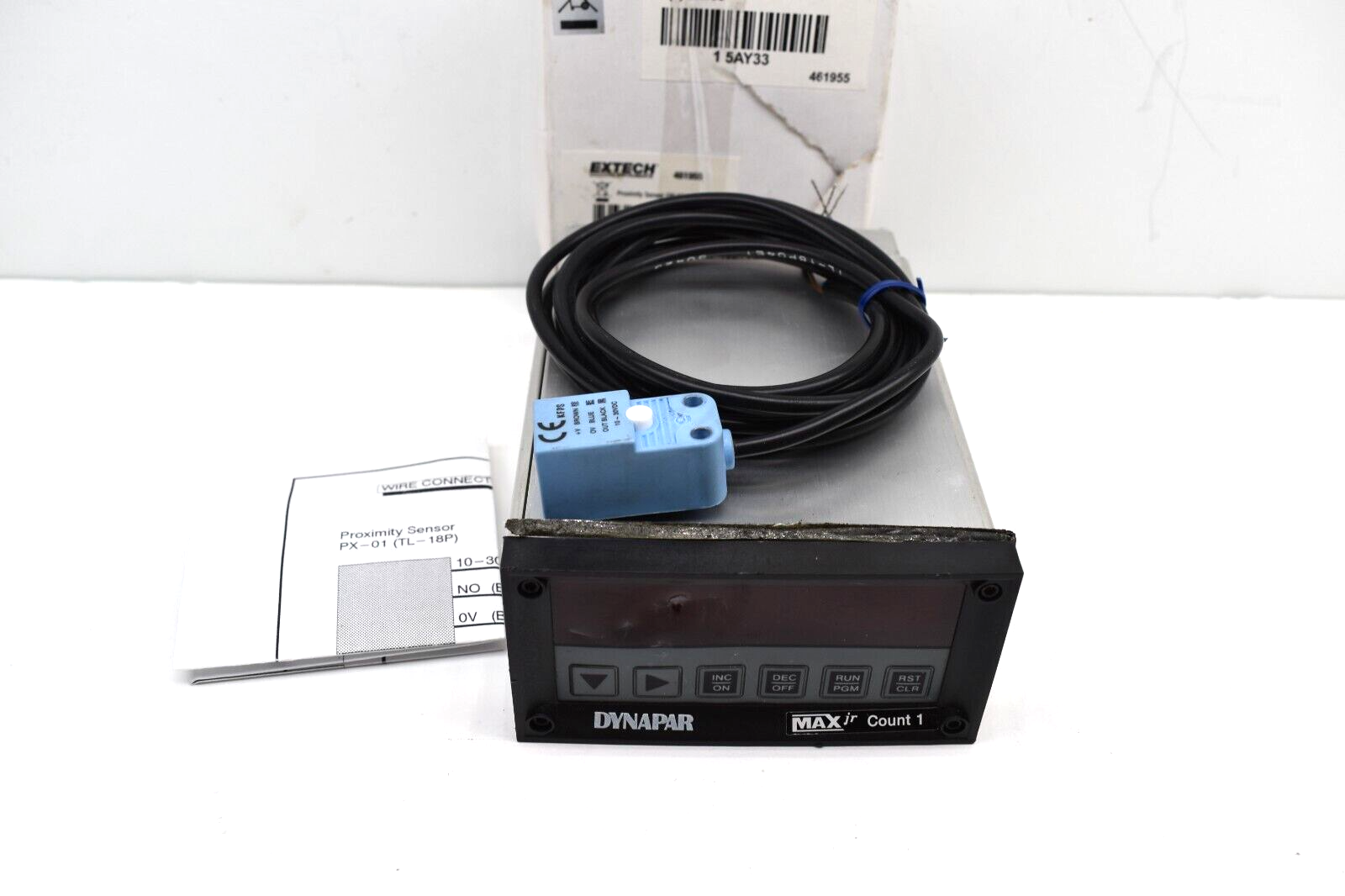 DYNAPAR MAXjr Count 1 MCJR1S00 115/230VAC 8-Digit Totalizer w ...